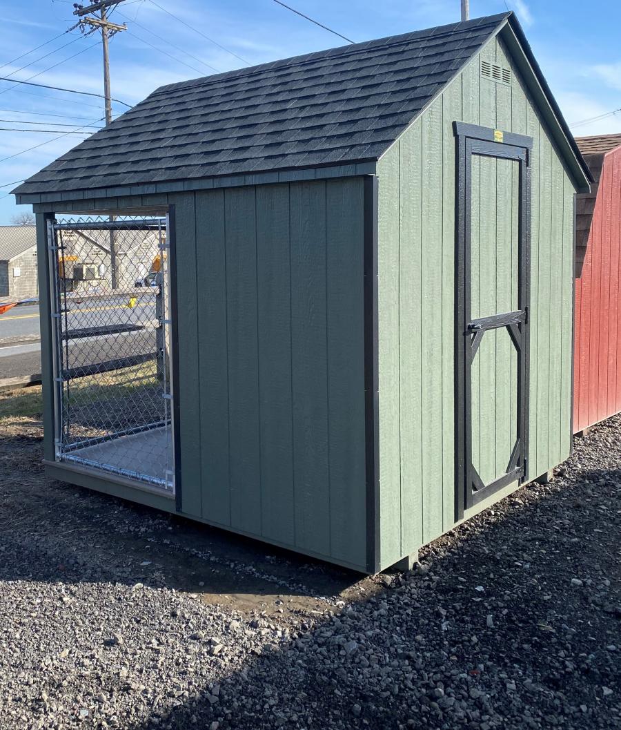 8x8 Dog Kennel | Rocky Mountain Sheds