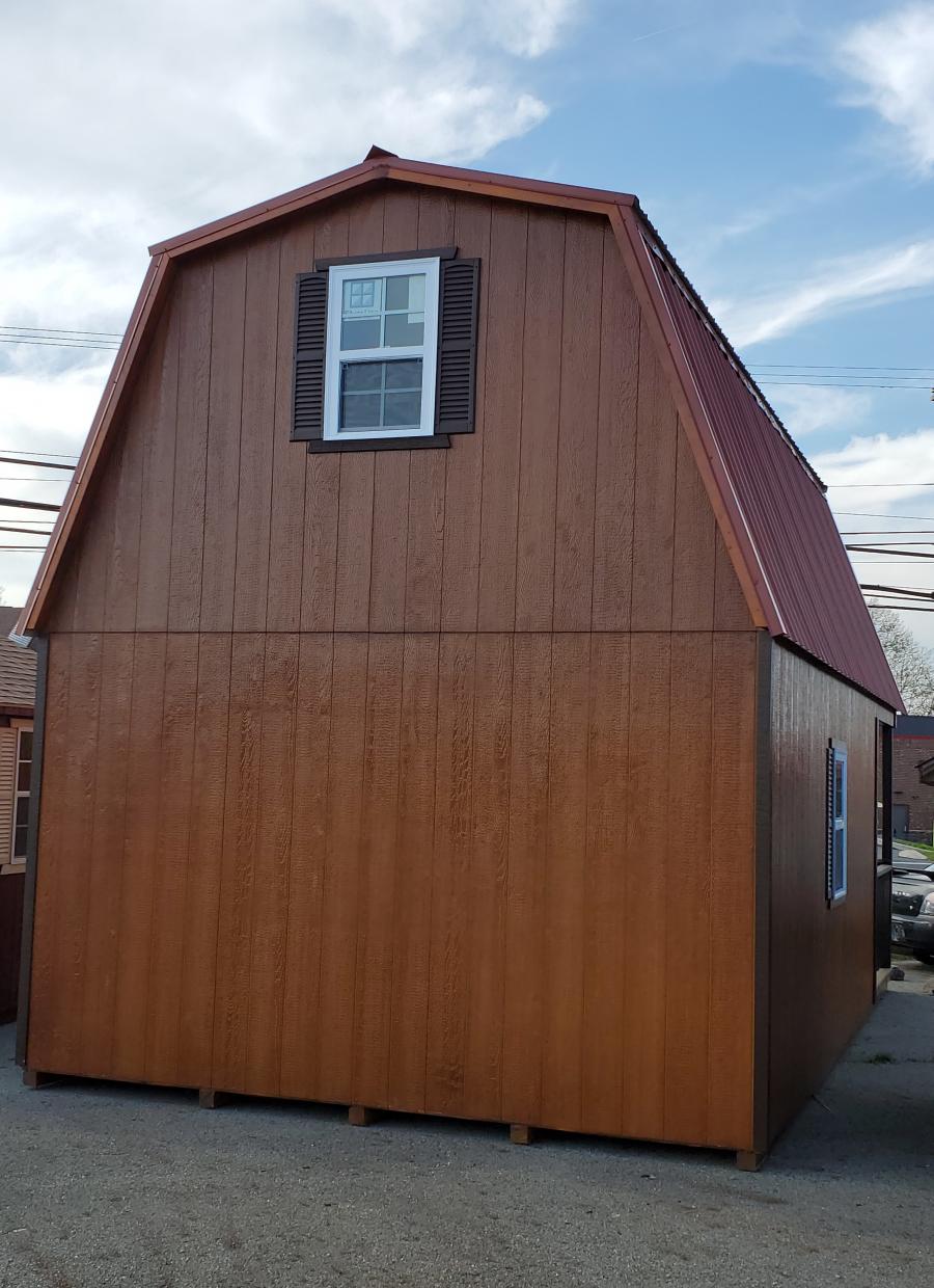14x24 2 story cabin | Rocky Mountain Sheds