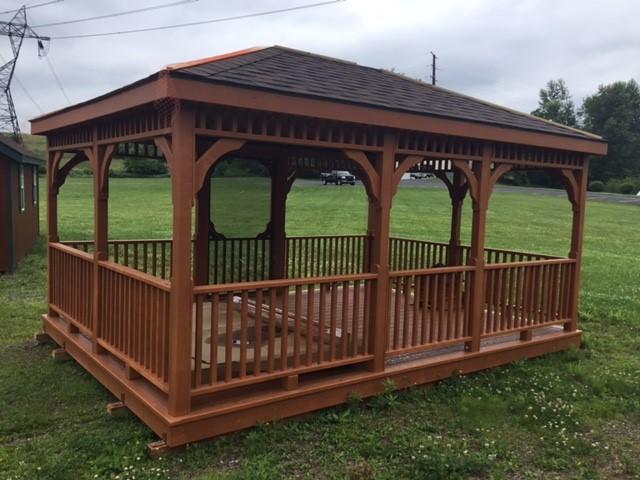 12x16 Rectangle Gazebo | Rocky Mountain Sheds