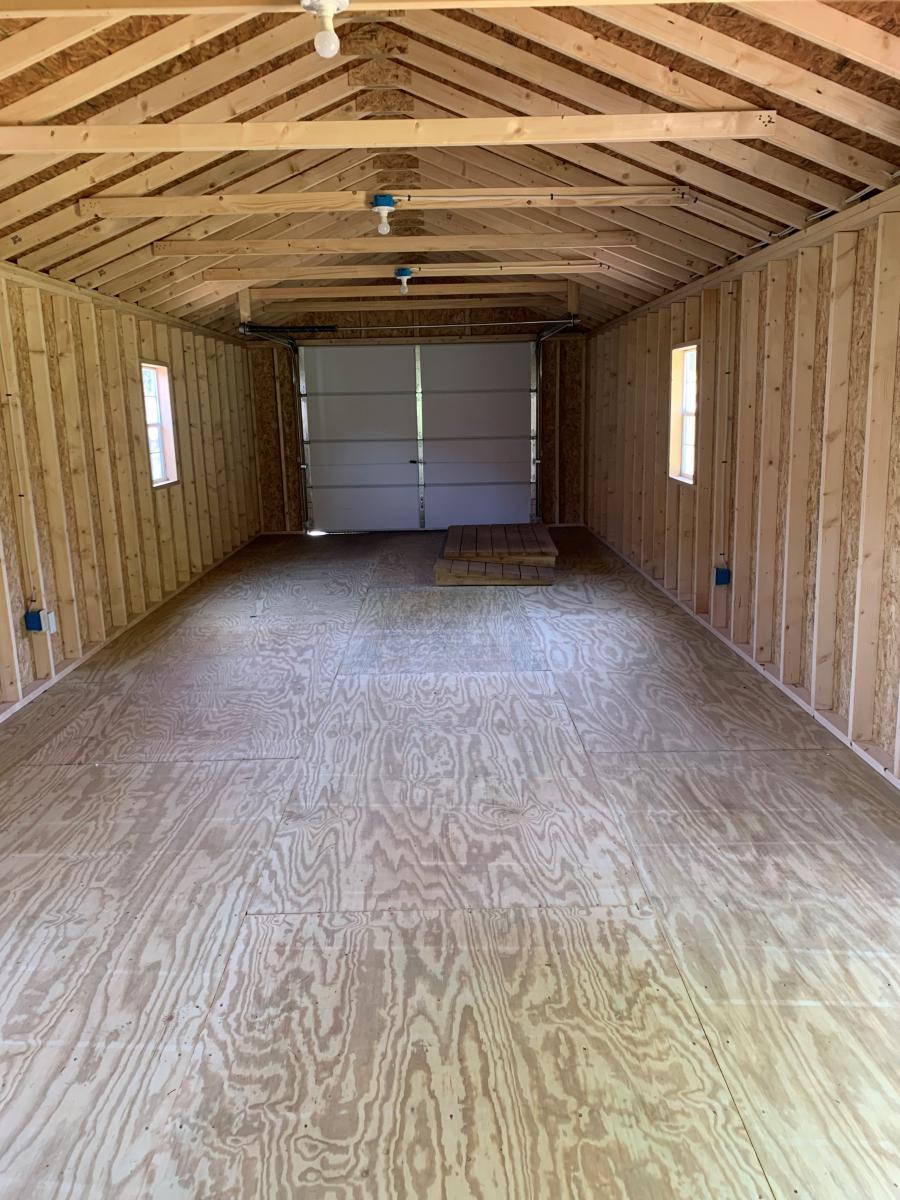 14x40 A Frame Garage | Rocky Mountain Sheds