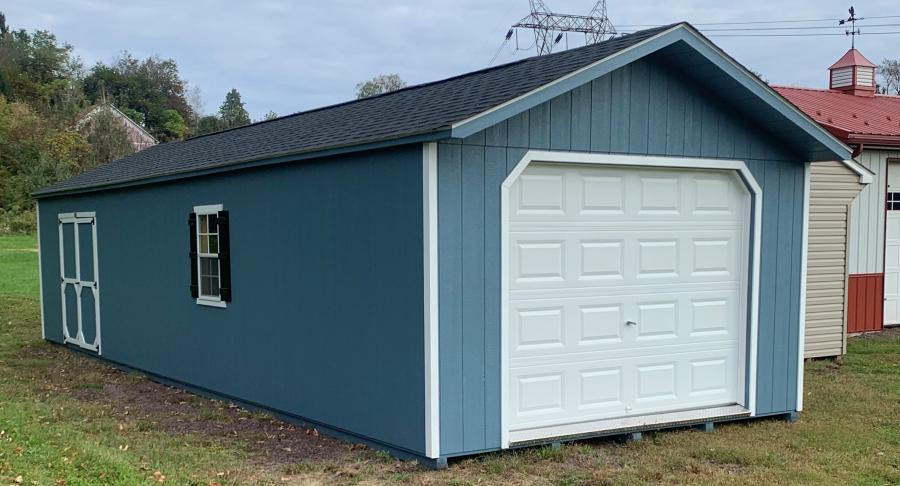 14x40 A Frame Garage | Rocky Mountain Sheds