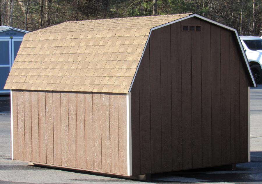 8x10 Economy Mini Barn | Rocky Mountain Sheds