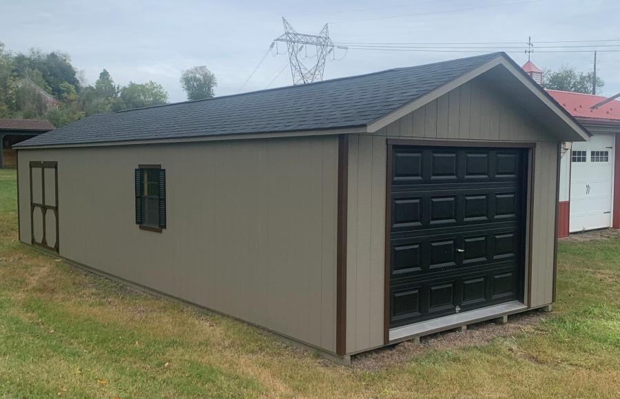 14x40 A Frame Garage | Rocky Mountain Sheds
