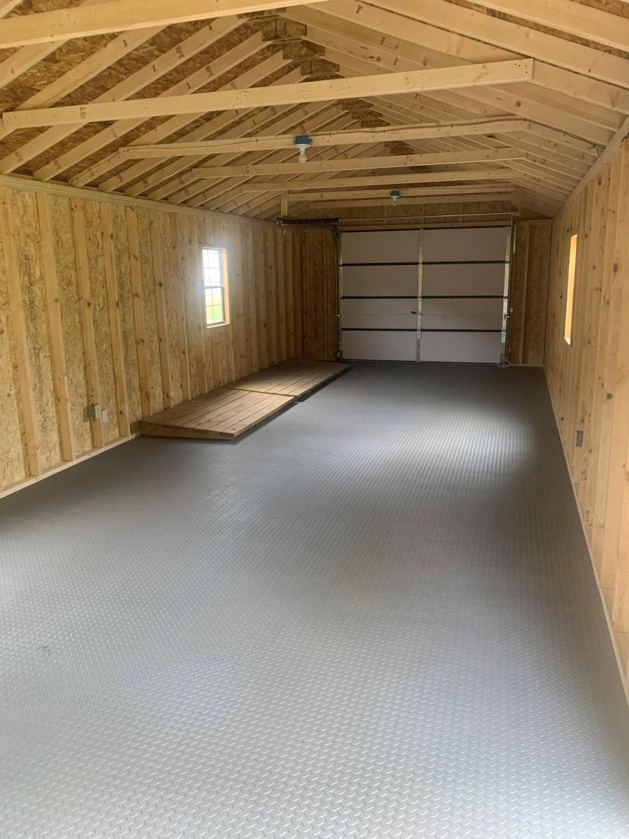 14x40 A Frame Garage | Rocky Mountain Sheds
