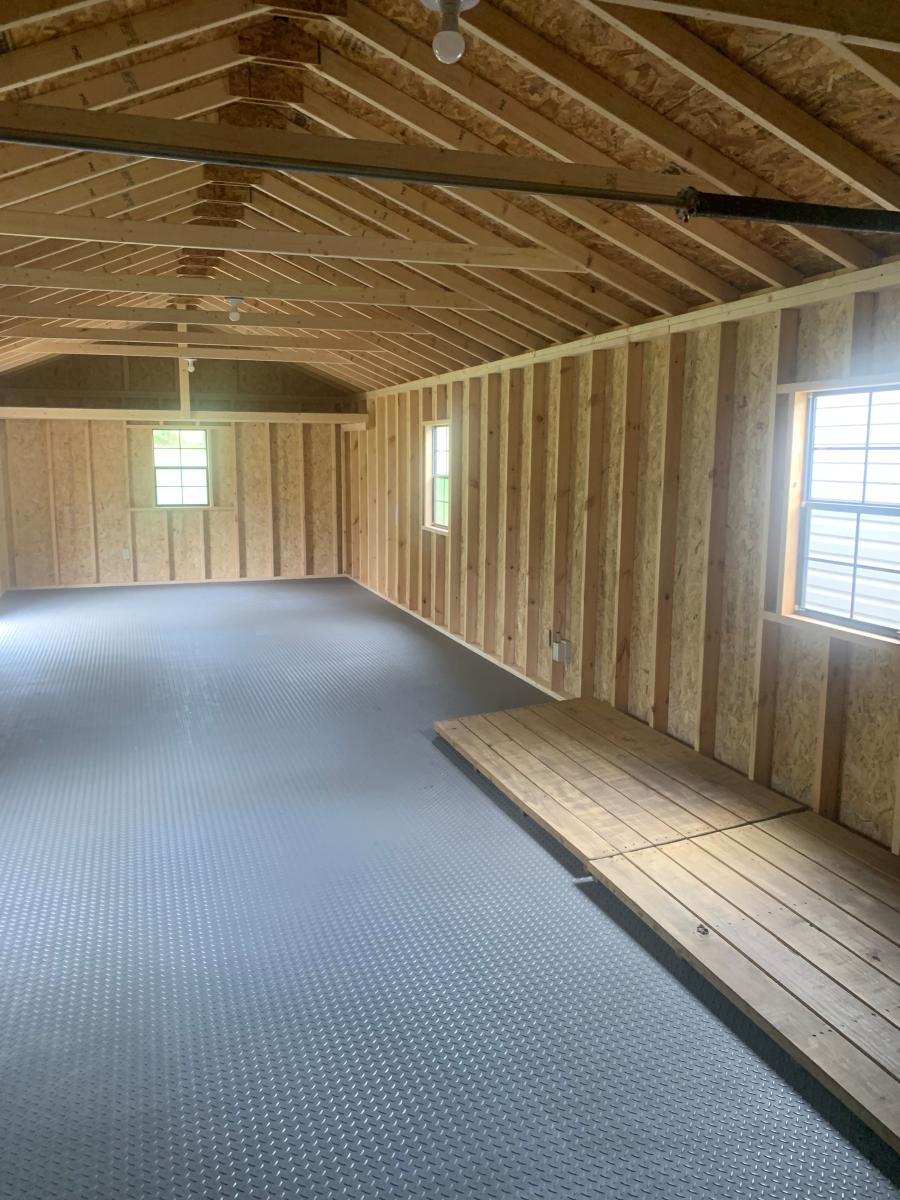 14x40 A Frame Garage | Rocky Mountain Sheds
