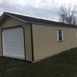 14x40 A Frame Garage | Rocky Mountain Sheds